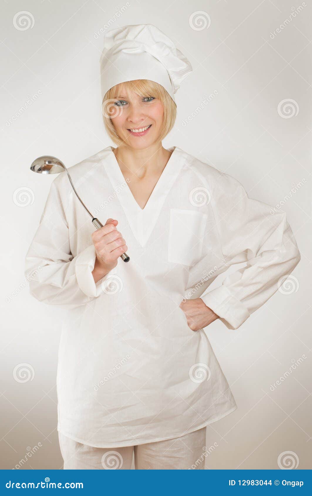 Female chef stock photo. Image of working, culinary, person - 12983044