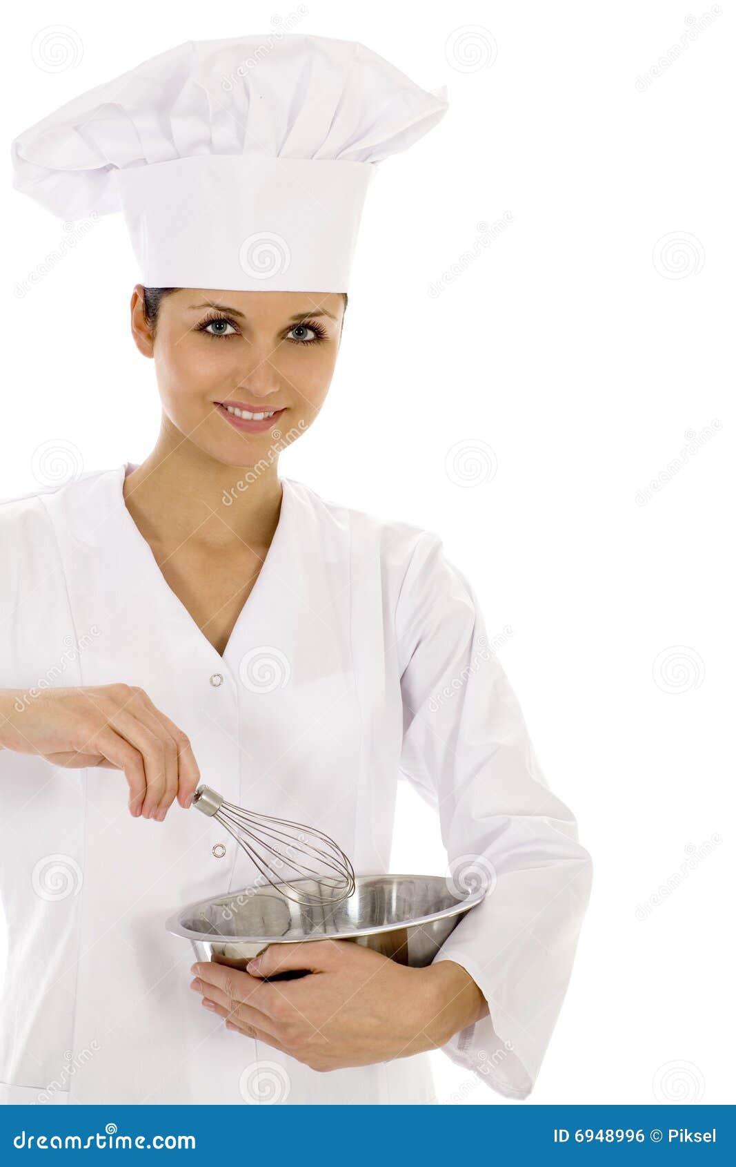 Female chef stock photo. Image of kitchen, woman, employee - 6948996