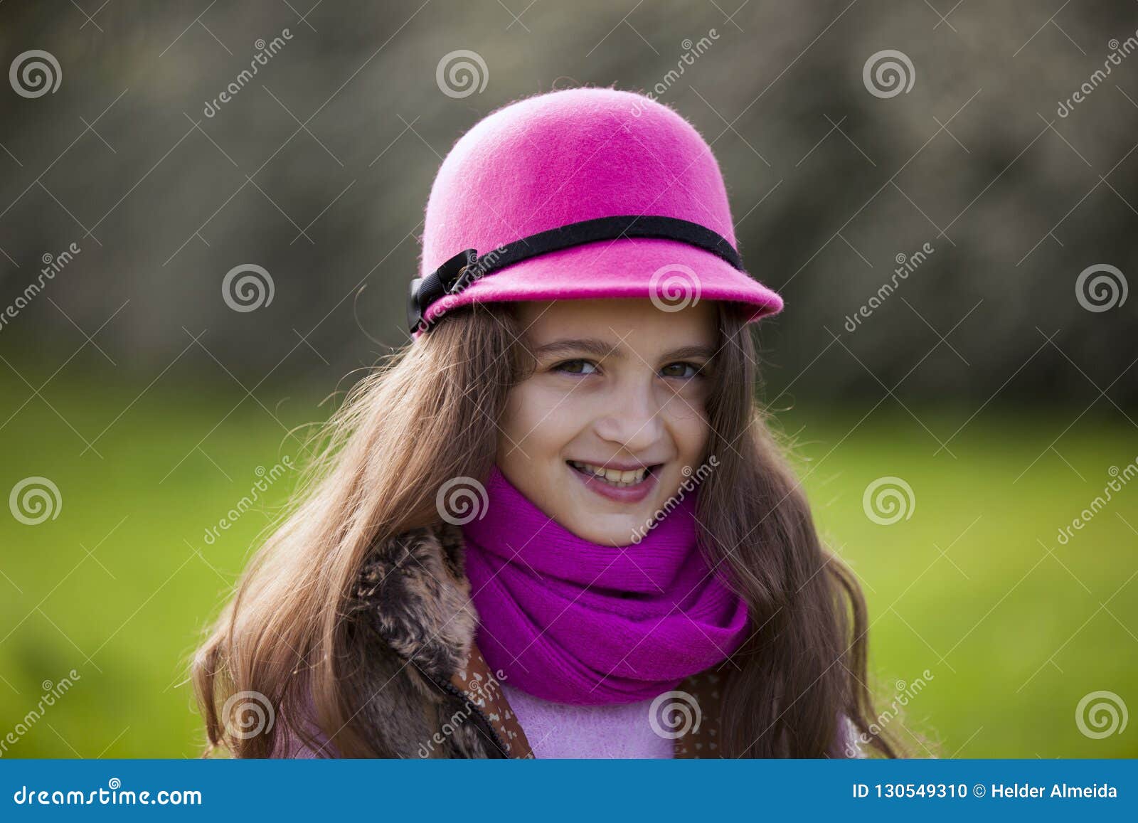 Female child portrait stock photo. Image of cheerful - 130549310