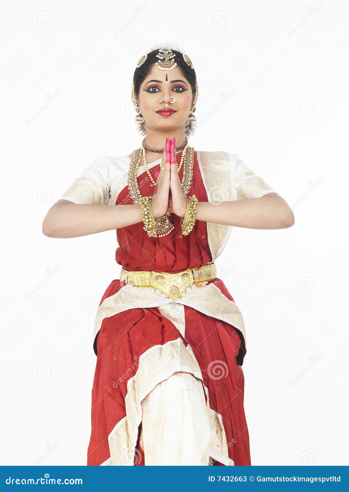 Female Classical Dancer from India Stock Image - Image of classic ...