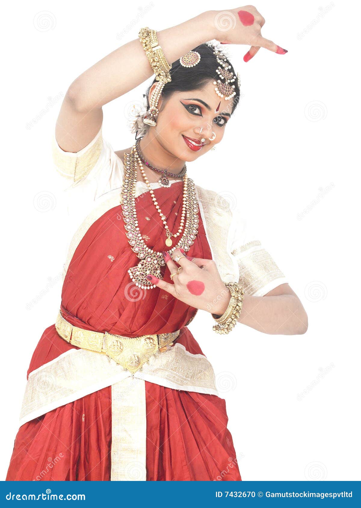 Female Classical Dancer from India Stock Photo - Image of expression ...