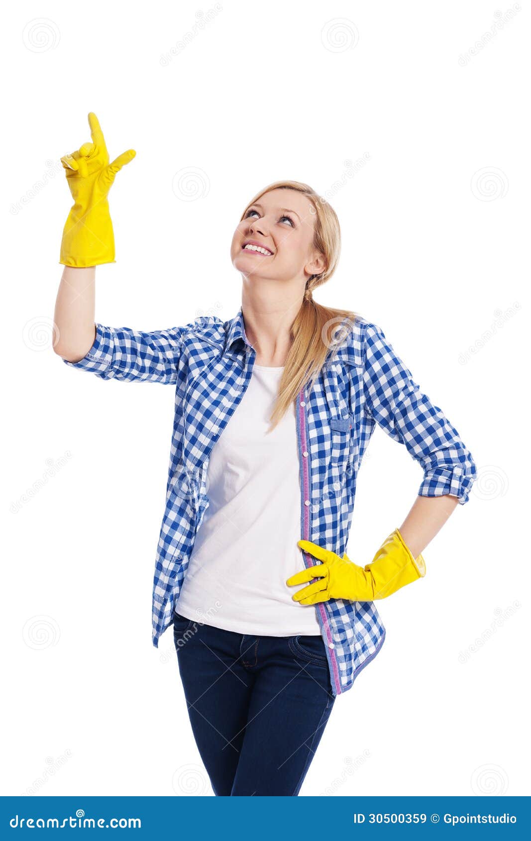 Female cleaner stock image. Image of equipment, housework - 30500359