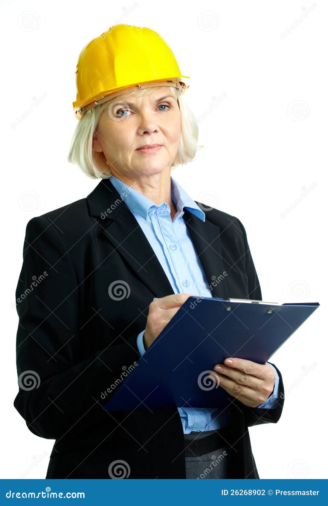 Female with clipboard stock photo. Image of lifestyle - 26268902