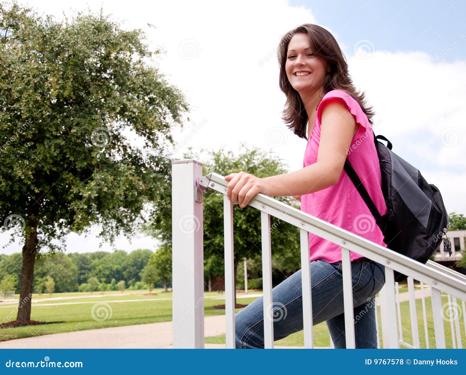 Female College Student stock photo. Image of higher, beautiful - 9767578