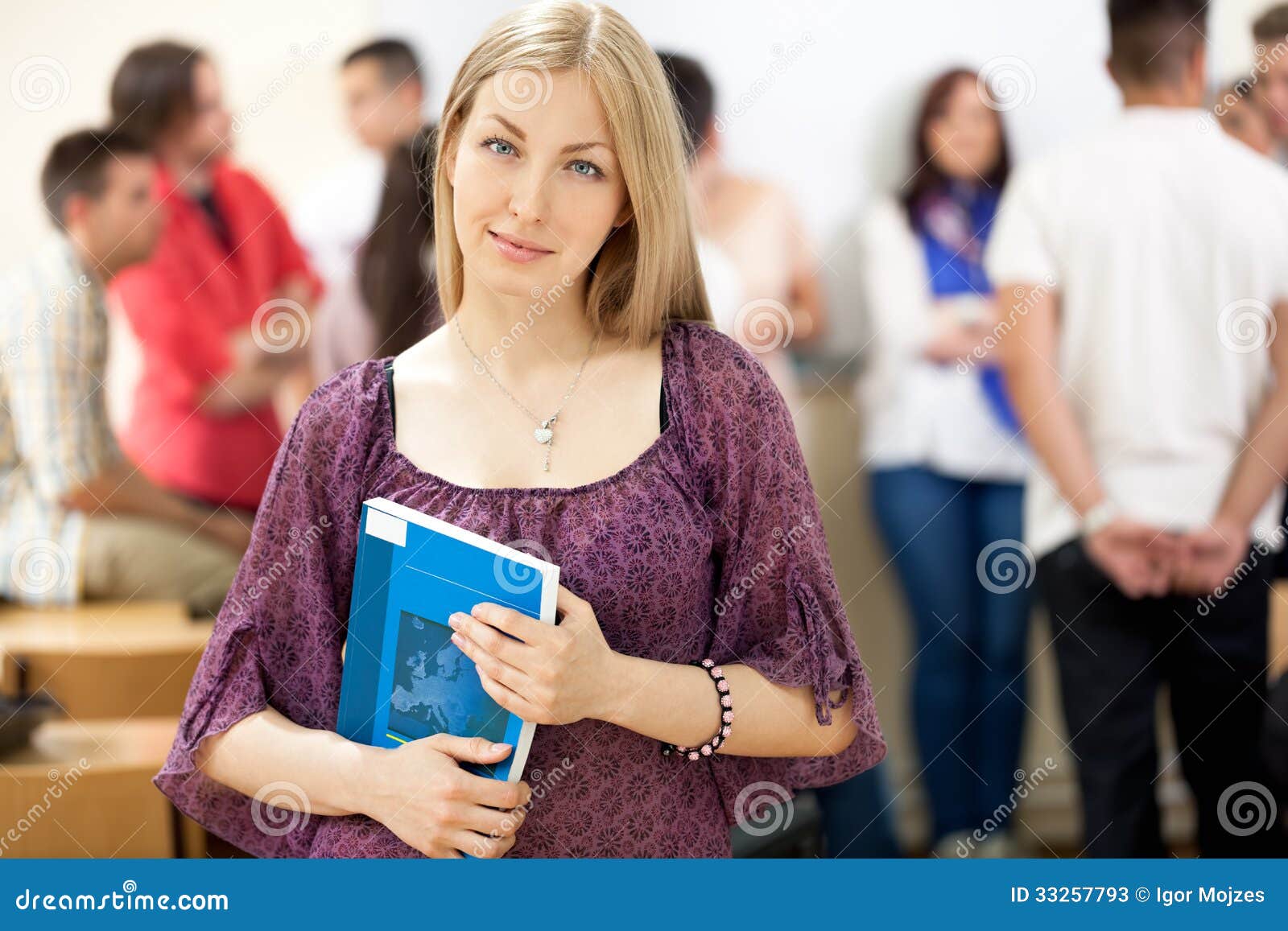 Female college student stock image. Image of colleagues - 33257793
