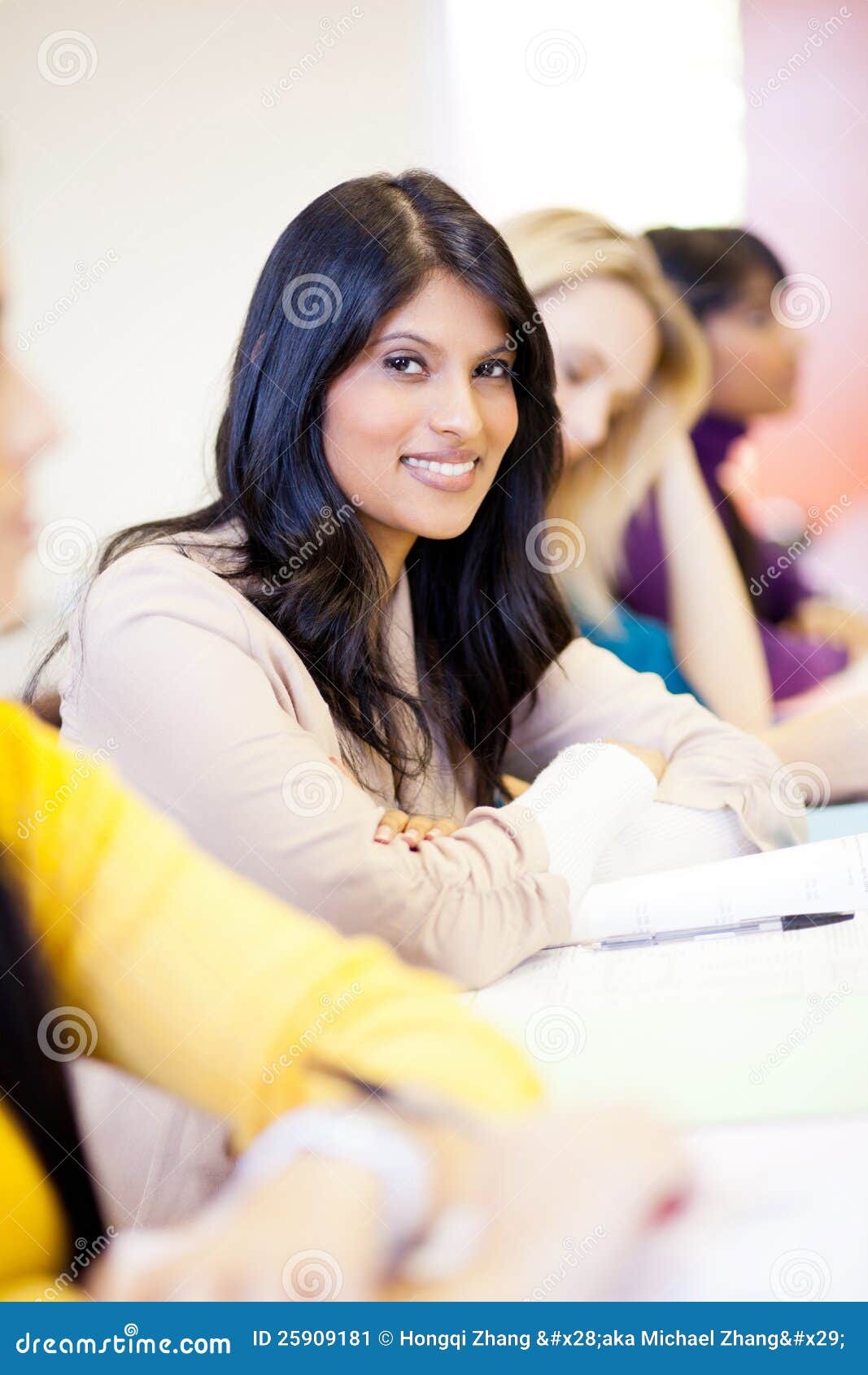 Female college students stock image. Image of people - 25909181