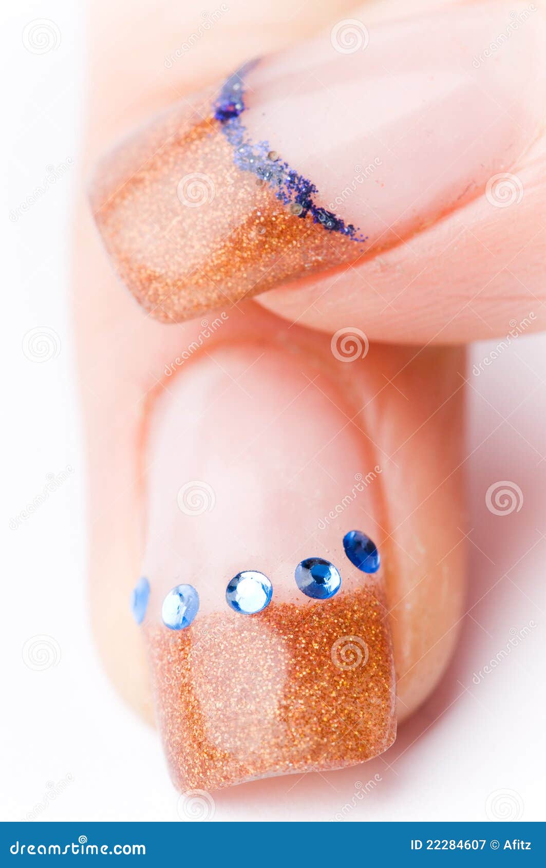Female colored fingernails stock image. Image of hands - 22284607