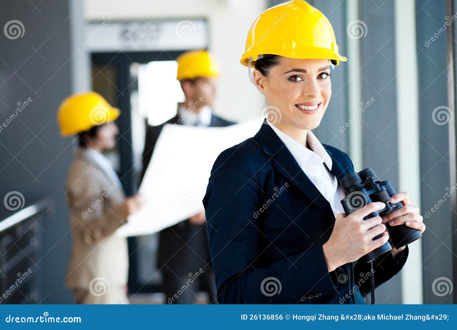 Female Construction Manager Stock Photo - Image of colleagues ...
