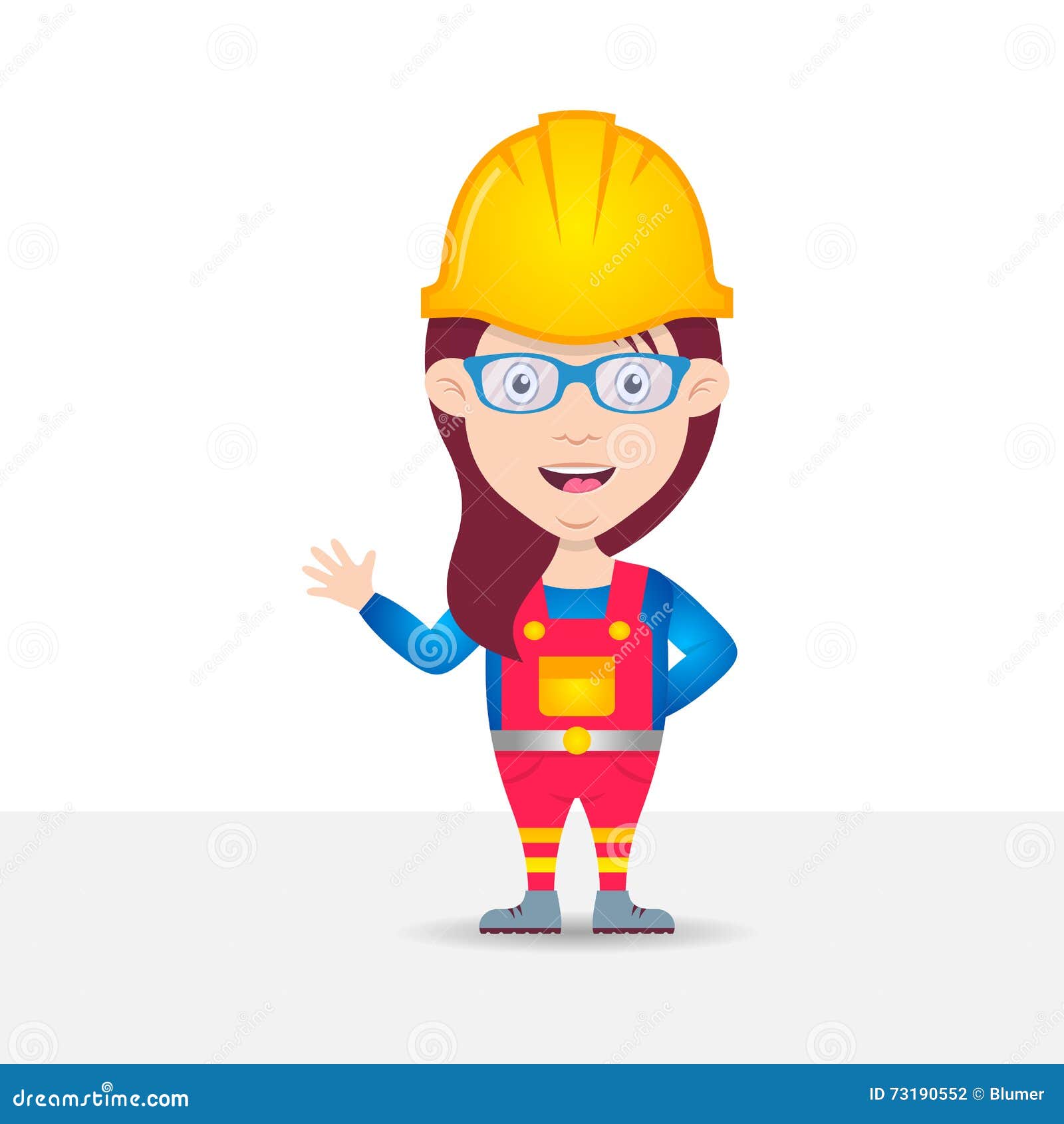 Female Cartoon Construction Stock Illustrations – 5,210 Female Cartoon ...