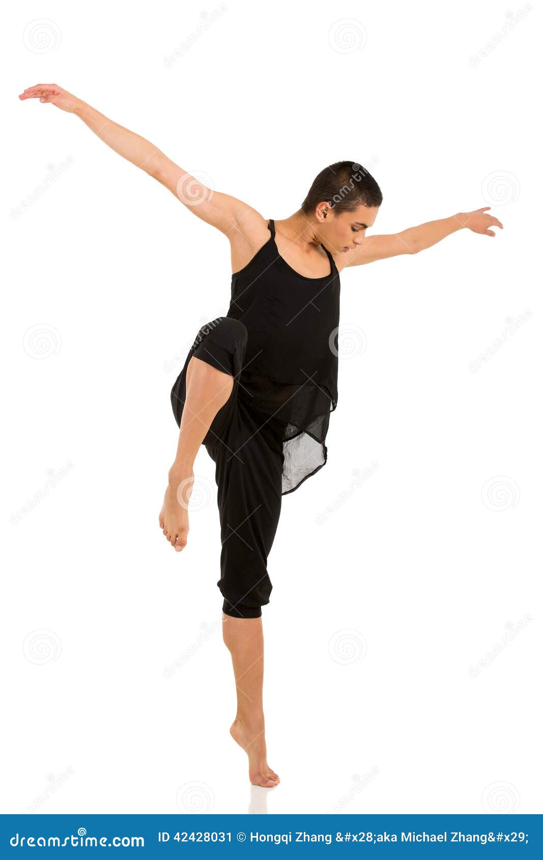 Female contemporary dancer stock image. Image of lifestyle - 42428031