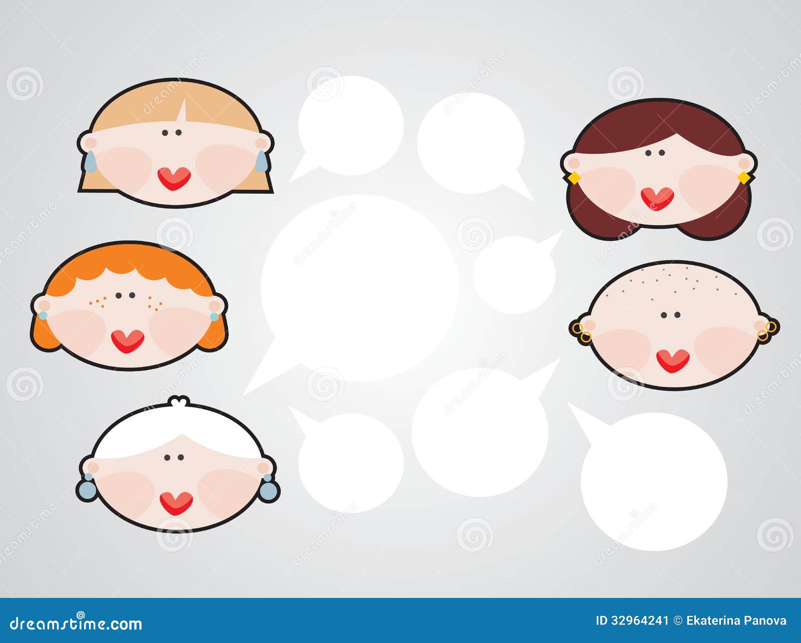 Female conversations. stock vector. Illustration of smile - 32964241 Female conversations. stock vector. Illustration of smile - 32964241