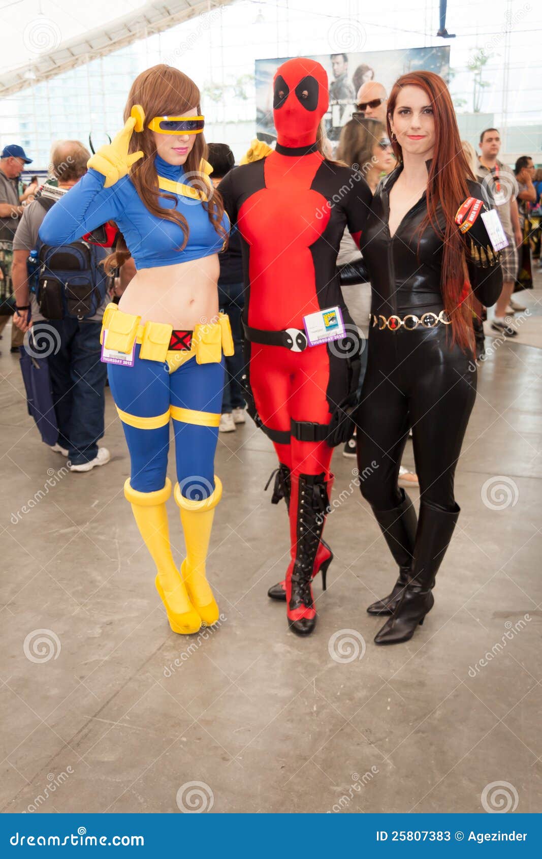 Female Cosplayers At Convention Editorial Stock Photo - Image: 25807383