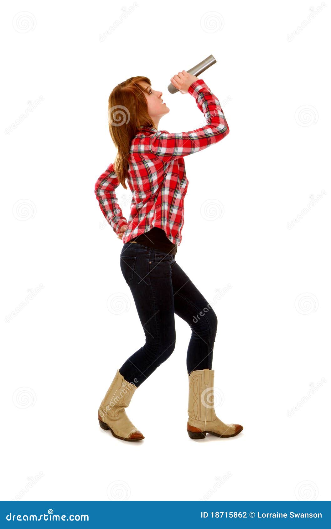 Female Country Singer stock photo. Image of female, caucasian - 18715862