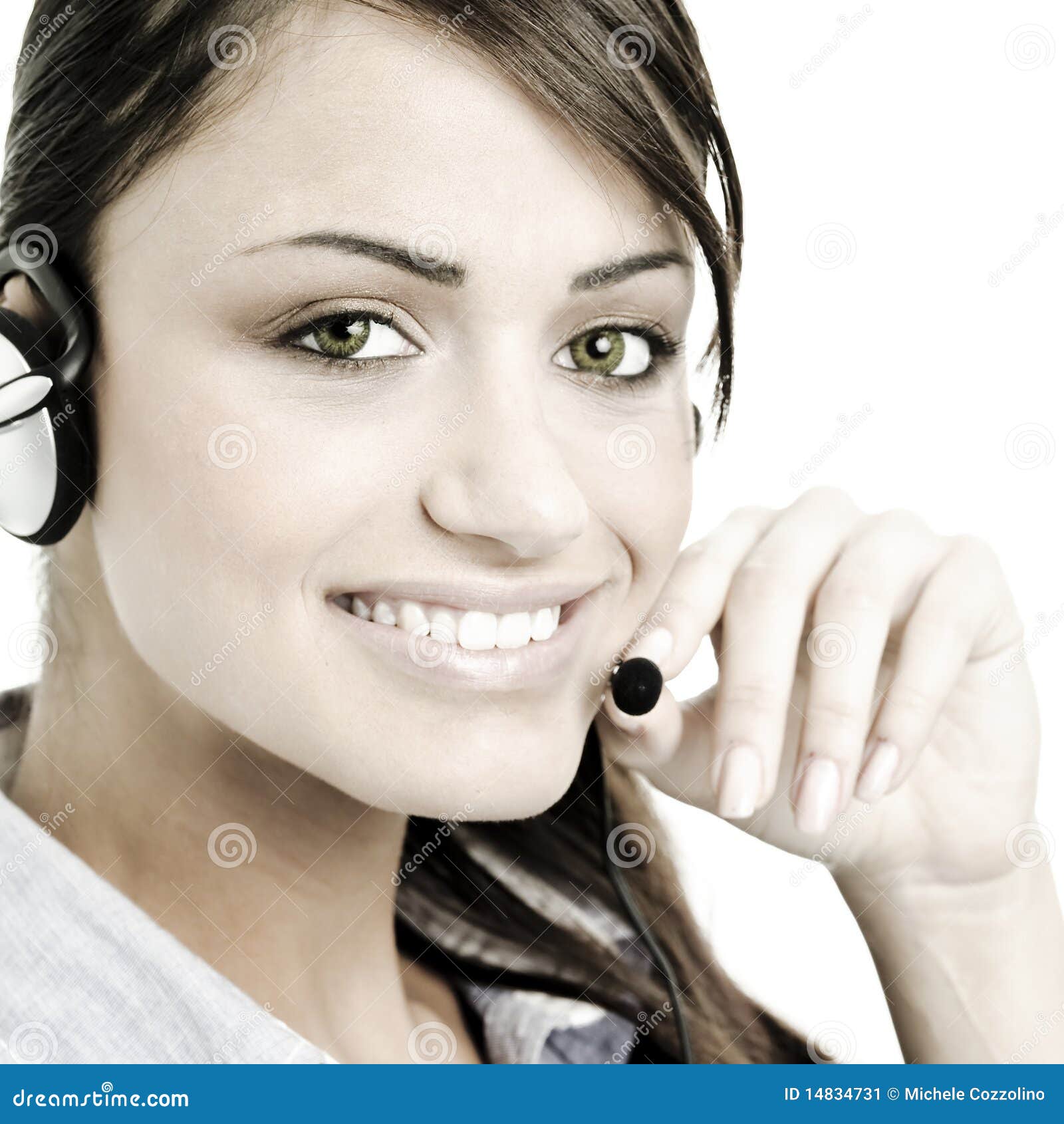 Female customer service stock image. Image of lady, face - 14834731