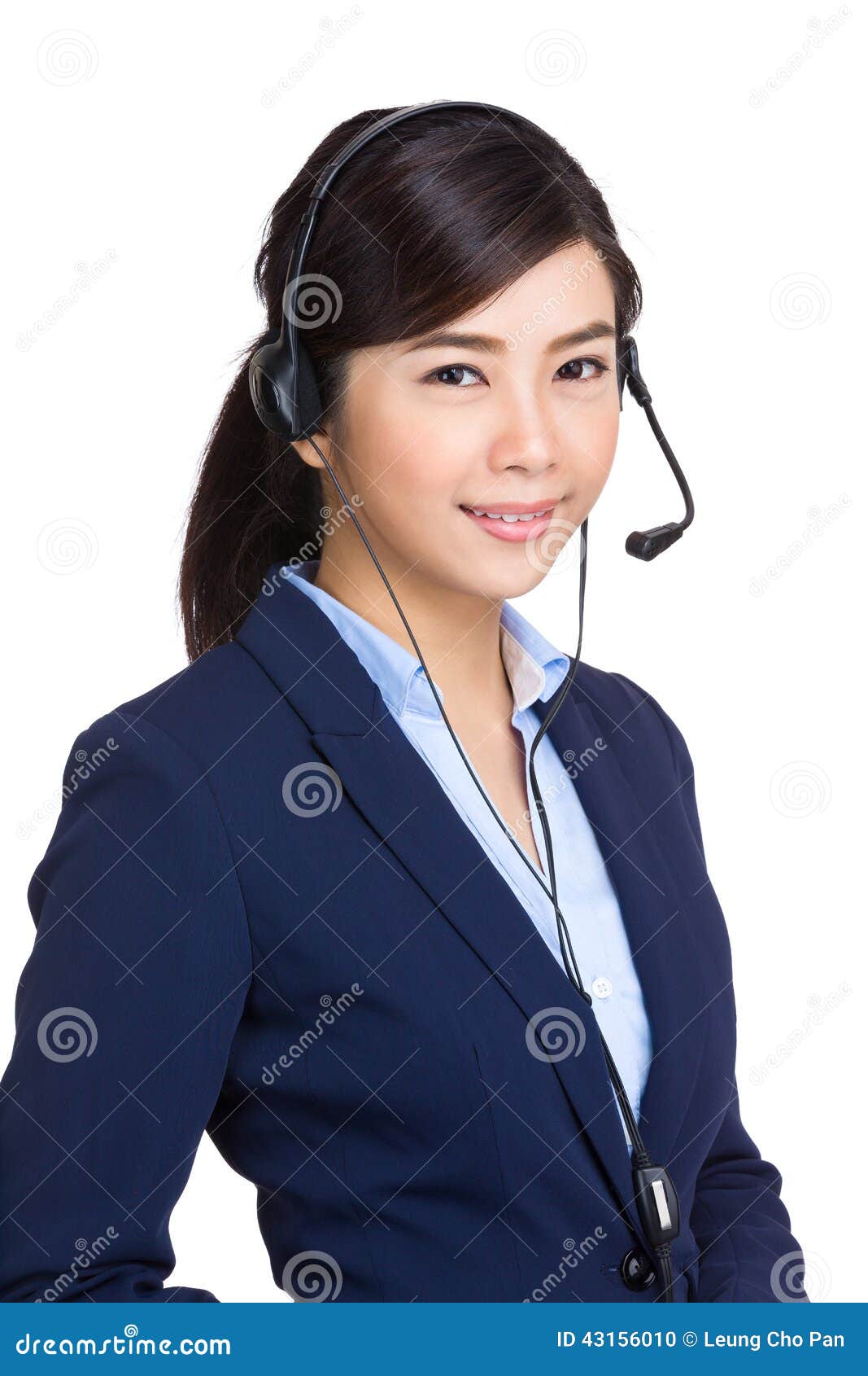 Female Customer Services Operator Stock Photo - Image of manager, help ...