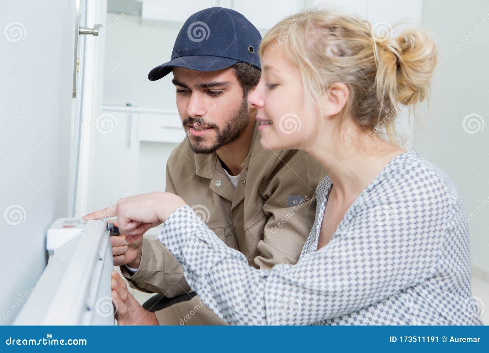 Plumber Work Dig Repair Water Line Connect.PVC Pipe Main Plumbing On ...