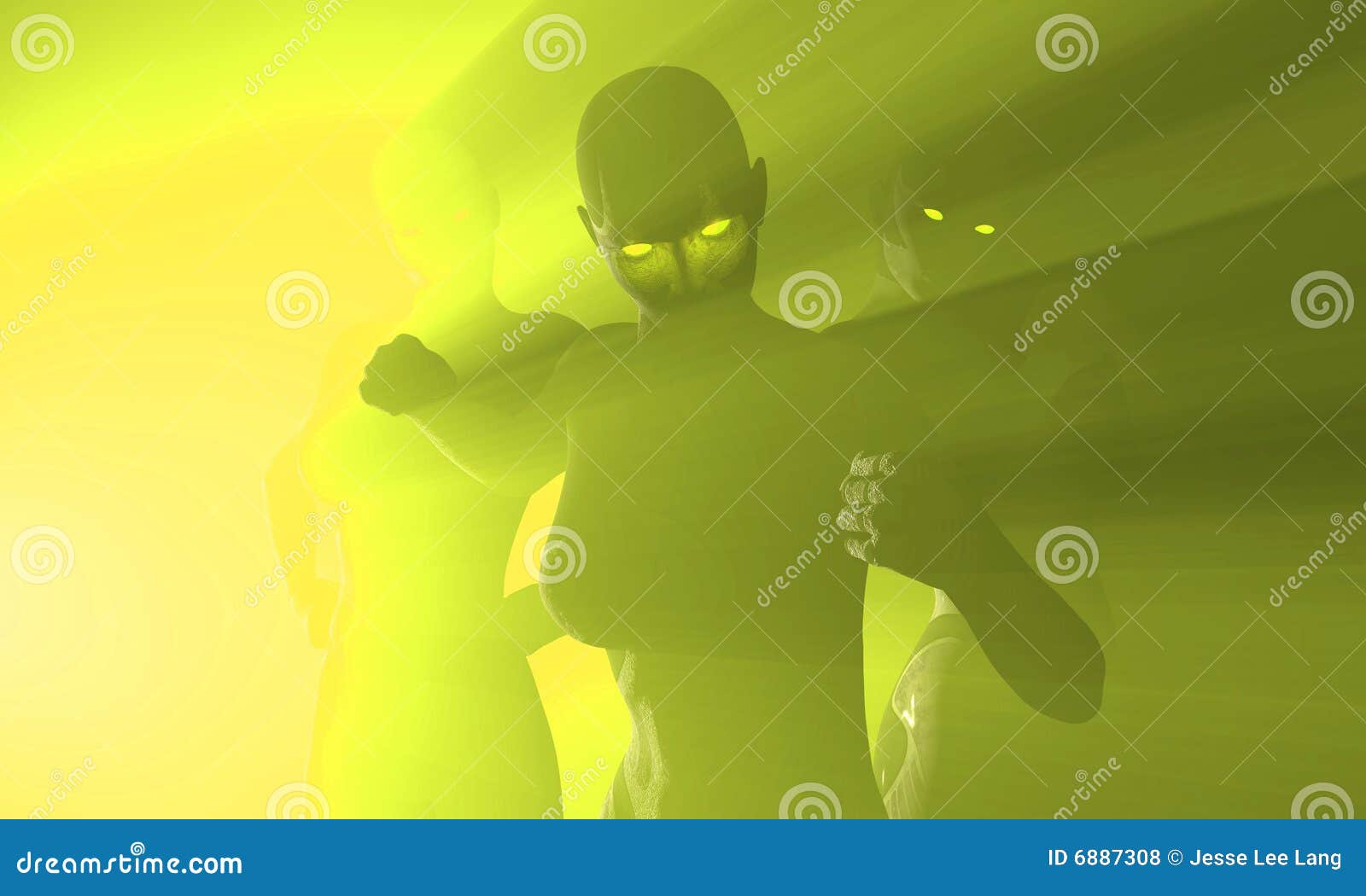 Female Cyborg Stock Illustration Illustration Of Beauty 6887308