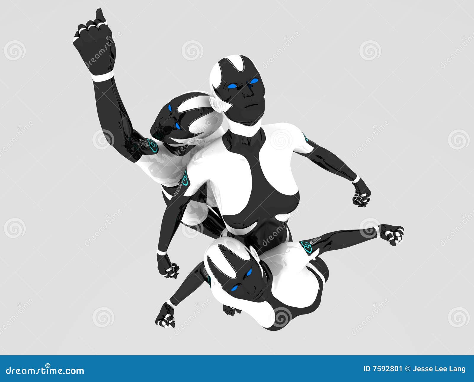 Female Cyborg(s) Stock Photo | CartoonDealer.com #7592820