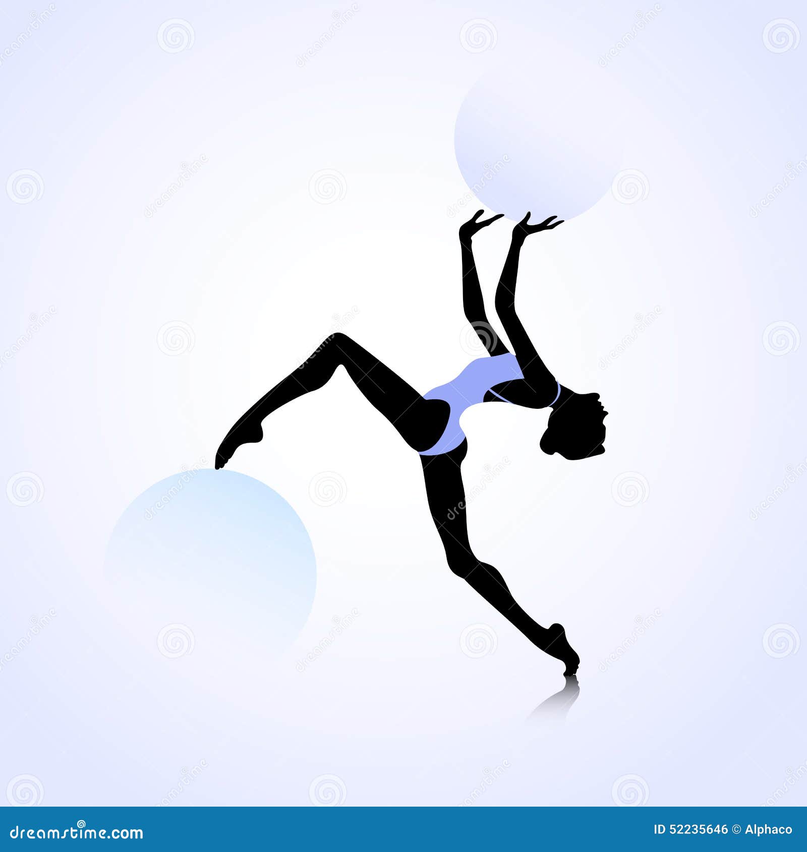 Female dance icon stock vector. Illustration of person - 52235646