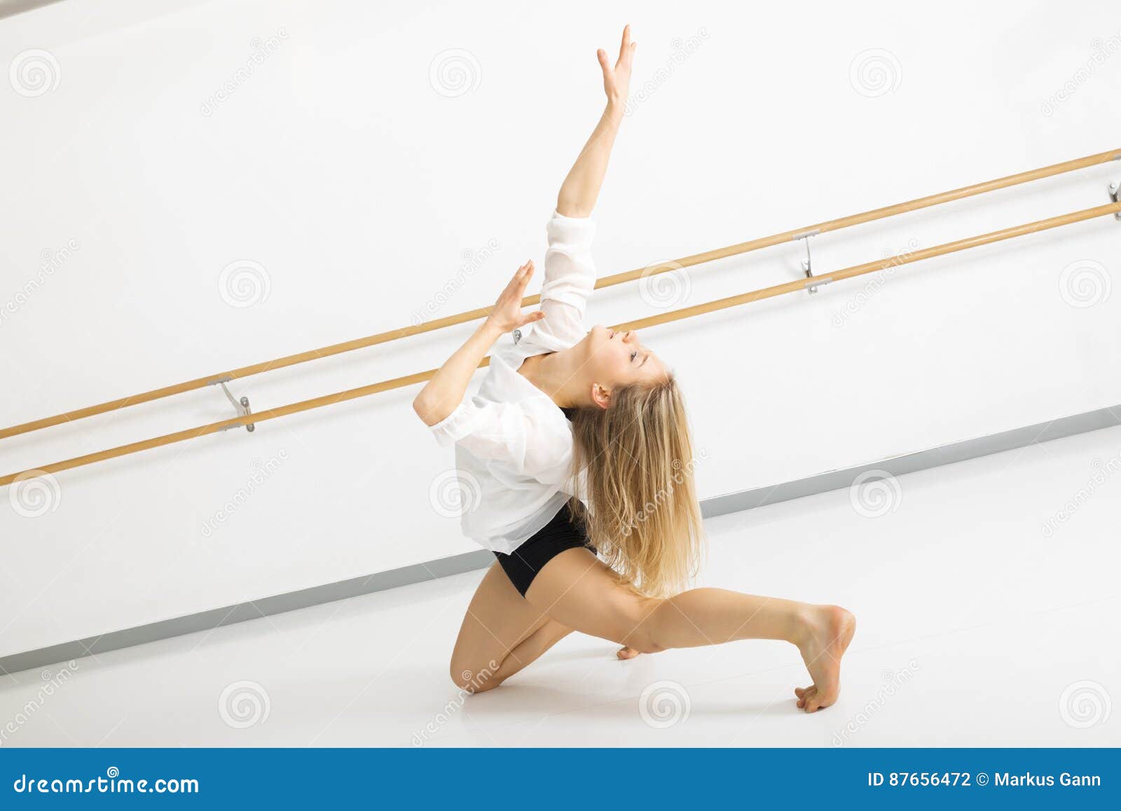Female dancer in action stock photo. Image of caucasian - 87656472