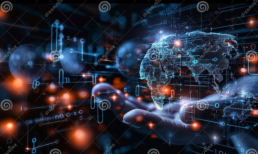 Female Data Scientist Coding Algorithm for AI Deep Learning and Big Data Analytics on Computer ...