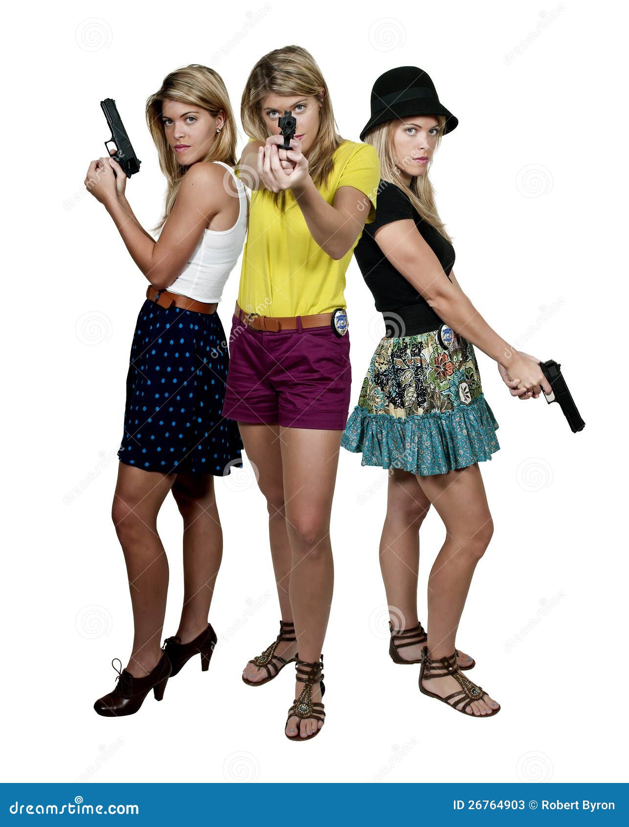 Female Detectives stock image. Image of people, adult - 26764903