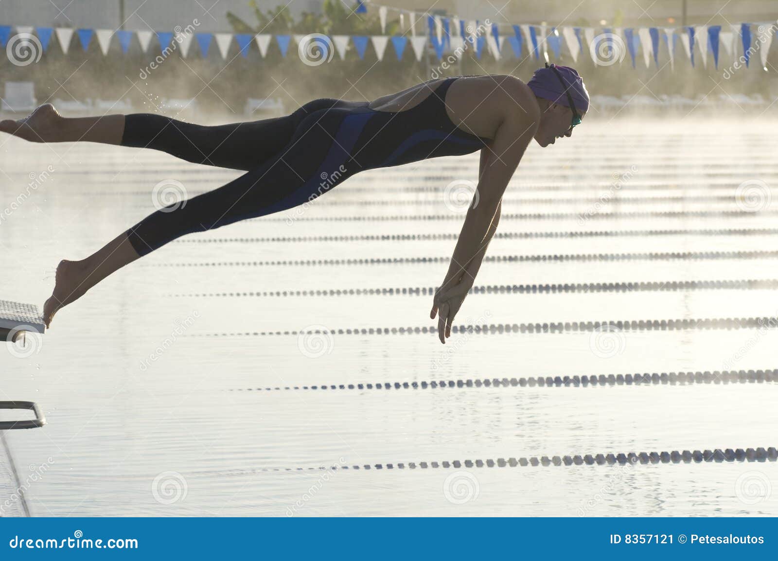 Female Dive Start stock image. Image of caucasian, motion - 8357121