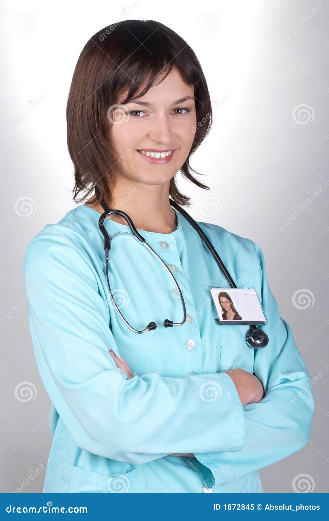 Female doctor stock image. Image of doctor, adult, uniform - 1872845