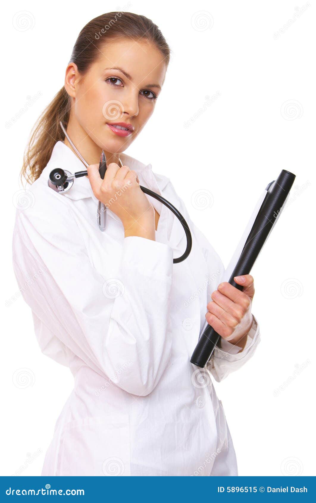 Female Doctor stock image. Image of hair, doctoress, gorgeous - 5896515