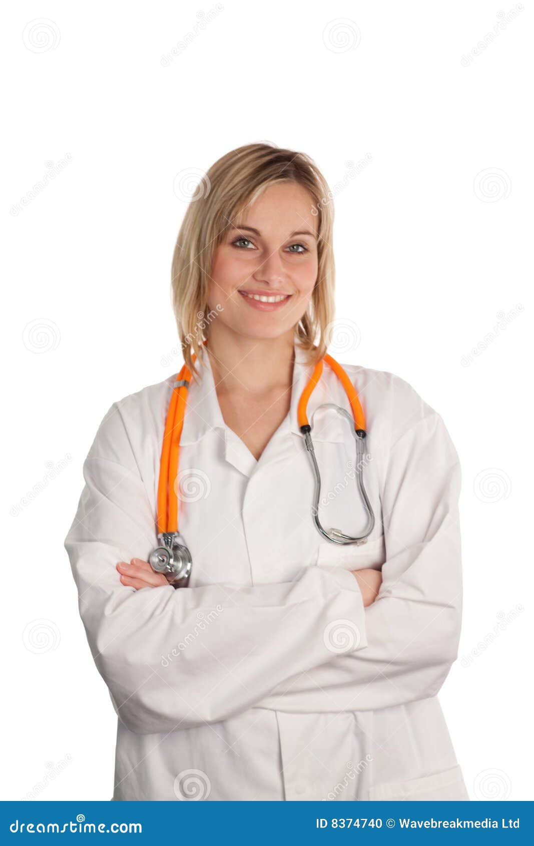 Female Doctor Looking at Camera Stock Photo - Image of medical, exam ...