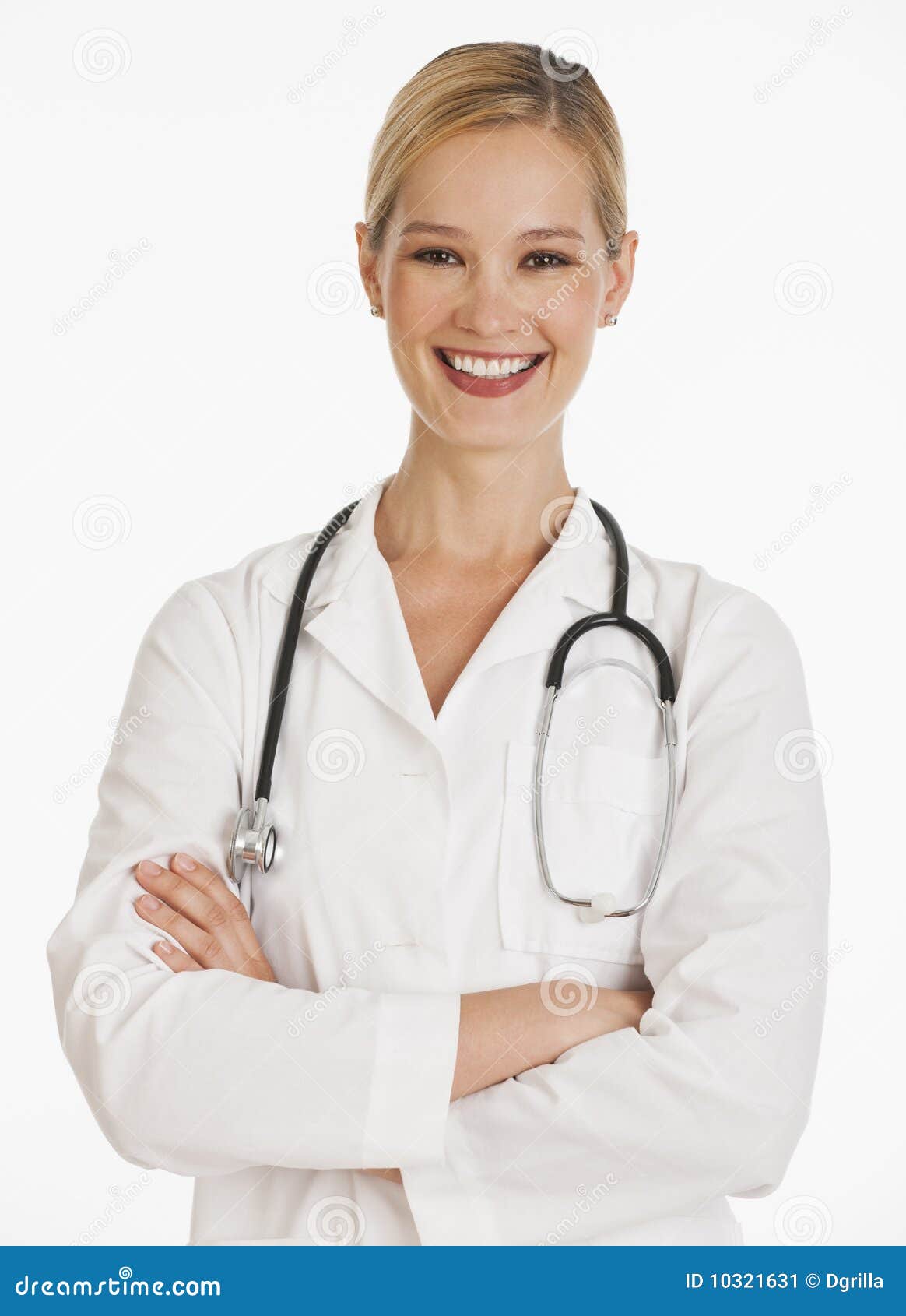 Female doctor smiling stock image. Image of medical, beautiful - 10321631