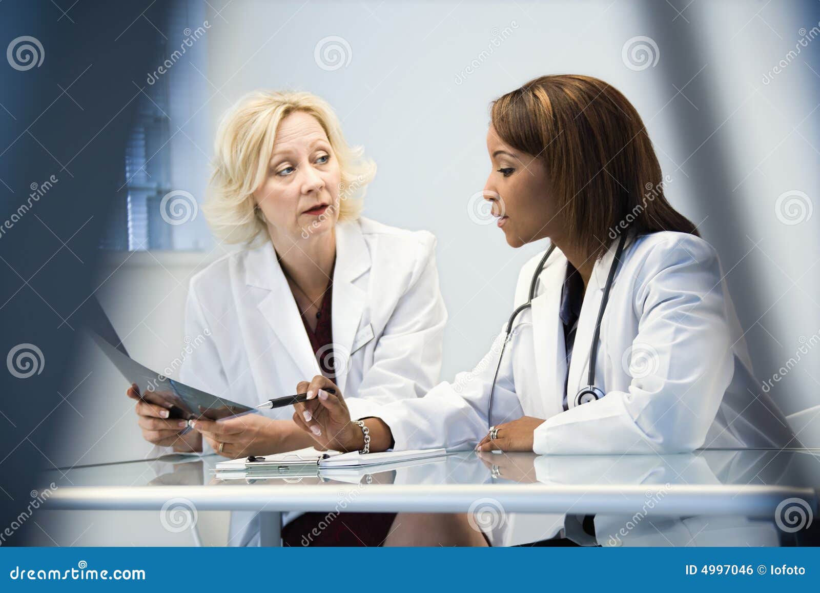 Female doctors stock photo. Image of consulting, american - 4997046