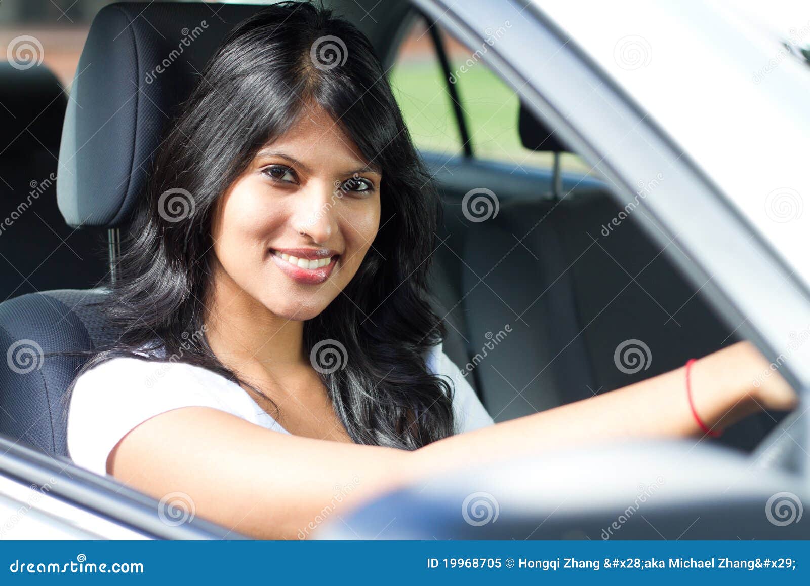 Female driver stock image. Image of driver, inside, attractive - 19968705