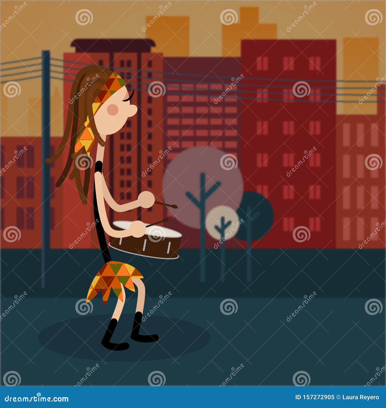 Batucada Cartoons, Illustrations & Vector Stock Images - 23 Pictures to ...