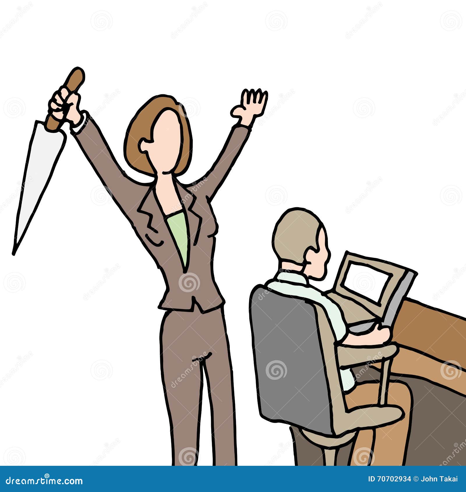 Backstabbing Cartoons, Illustrations & Vector Stock Images - 63 ...