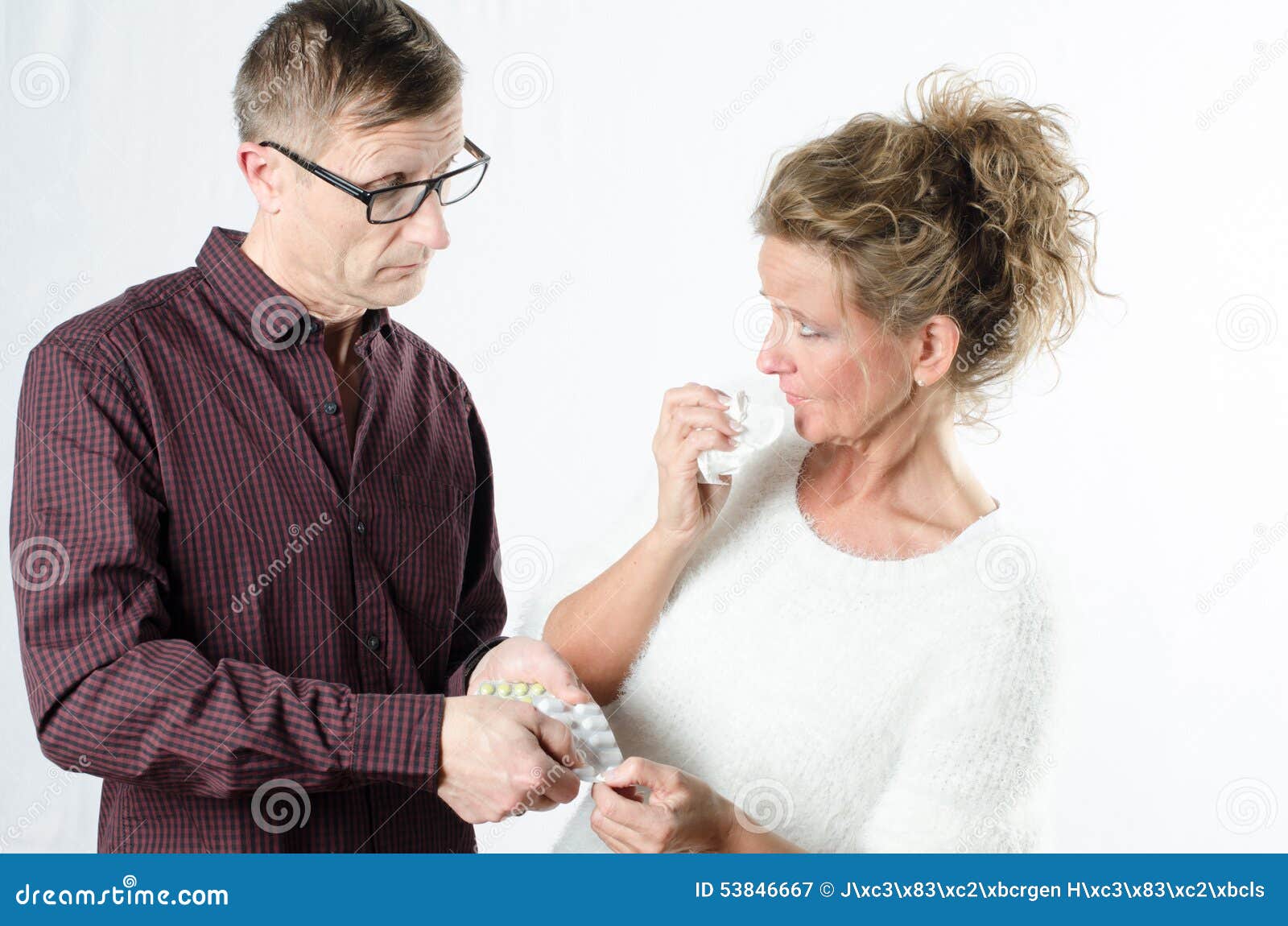 Female Employee is Ill and Unable To Work Stock Image - Image of help ...