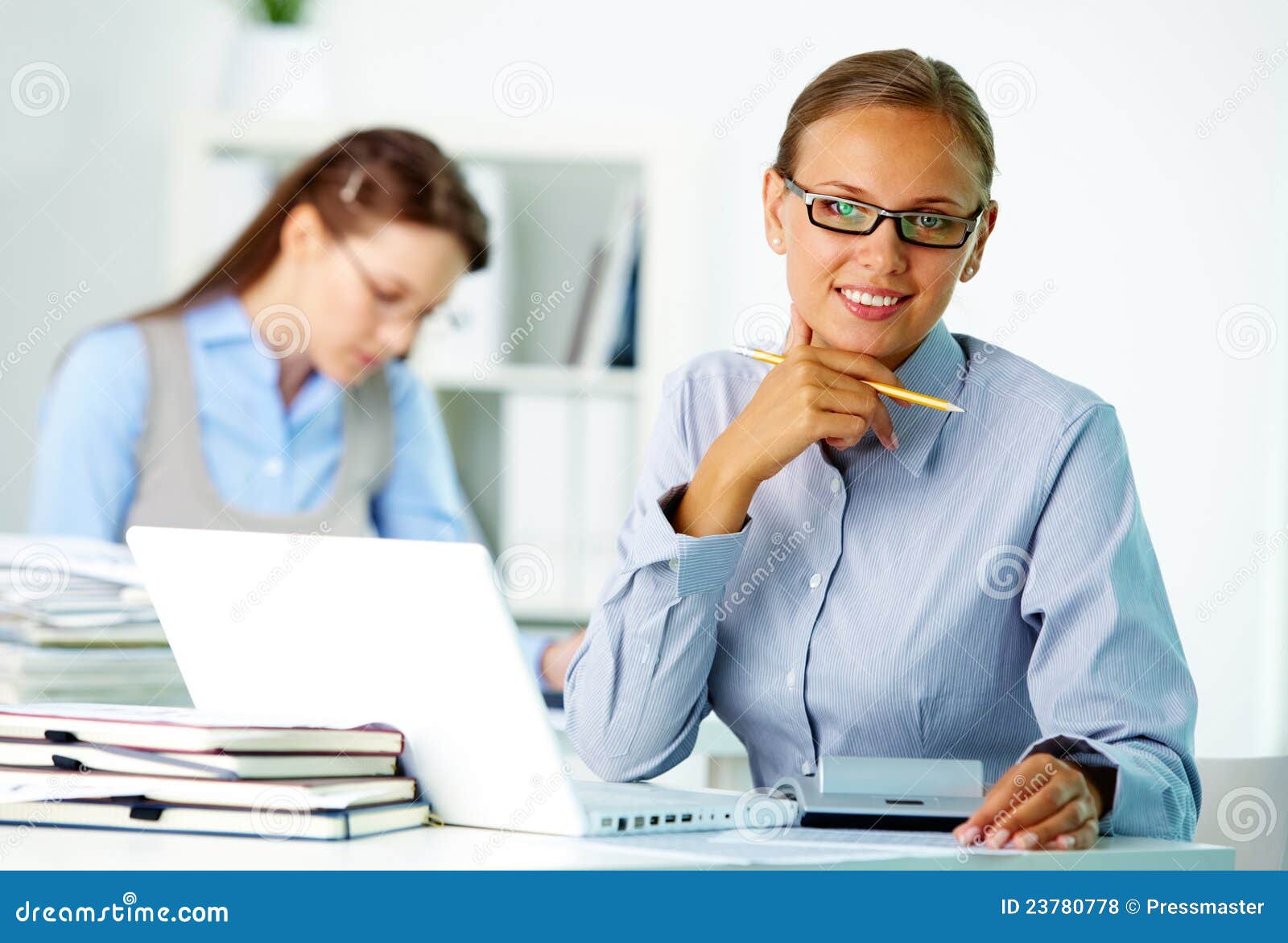 Female employer stock photo. Image of director, career - 23780778