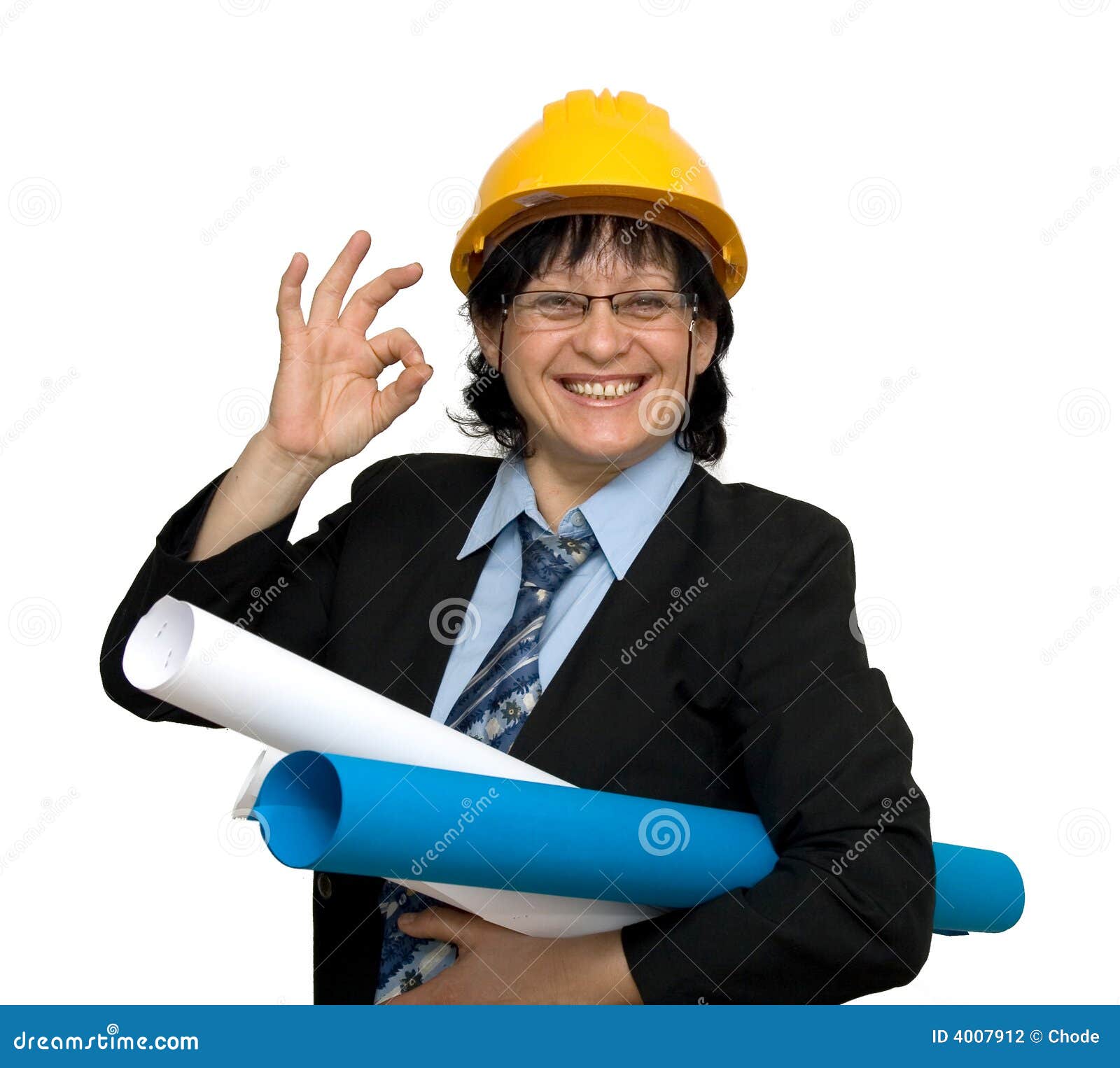 Female engineer stock photo. Image of business, industrial - 4007912