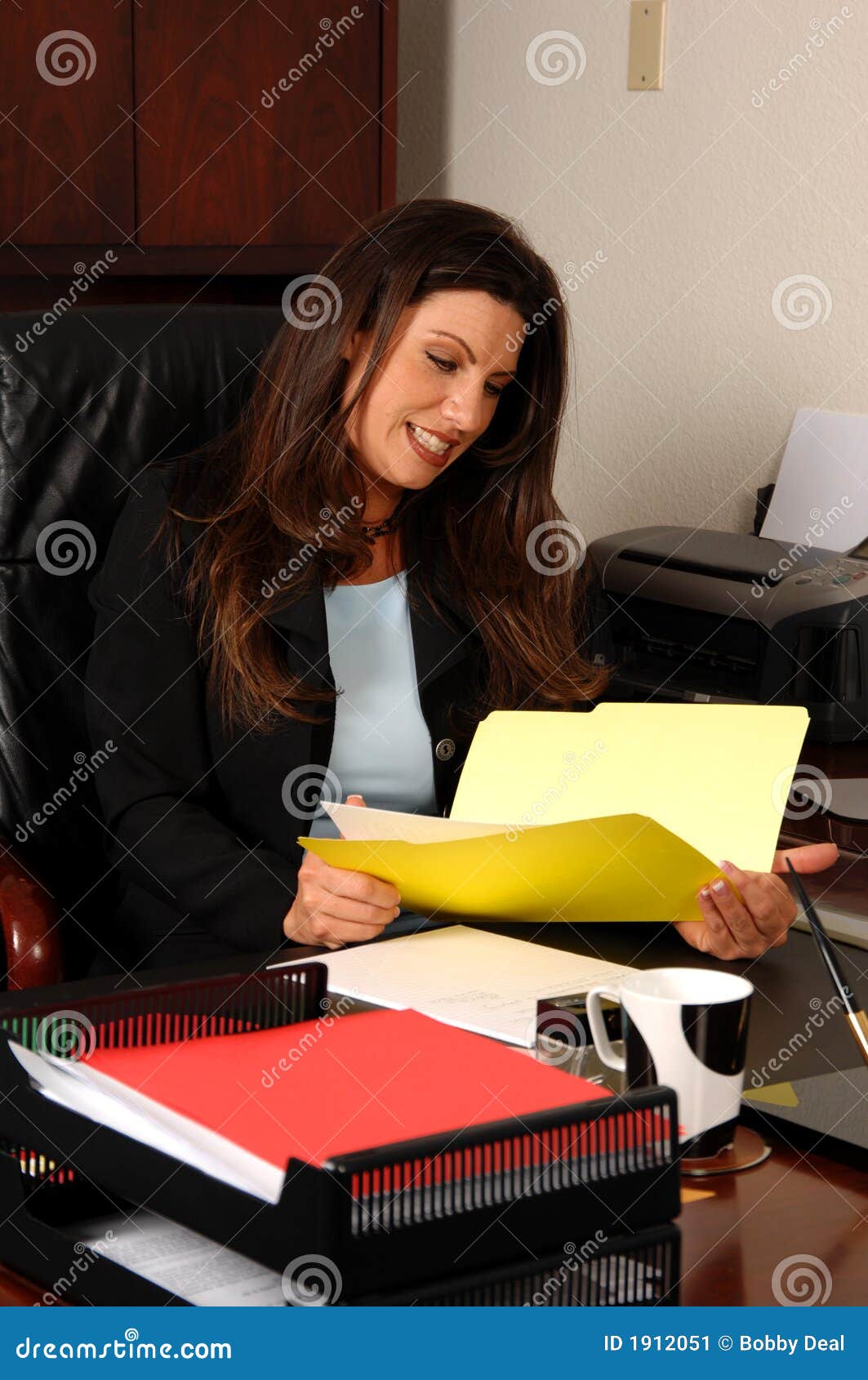 Female Executive stock image. Image of executive, busy - 1912051