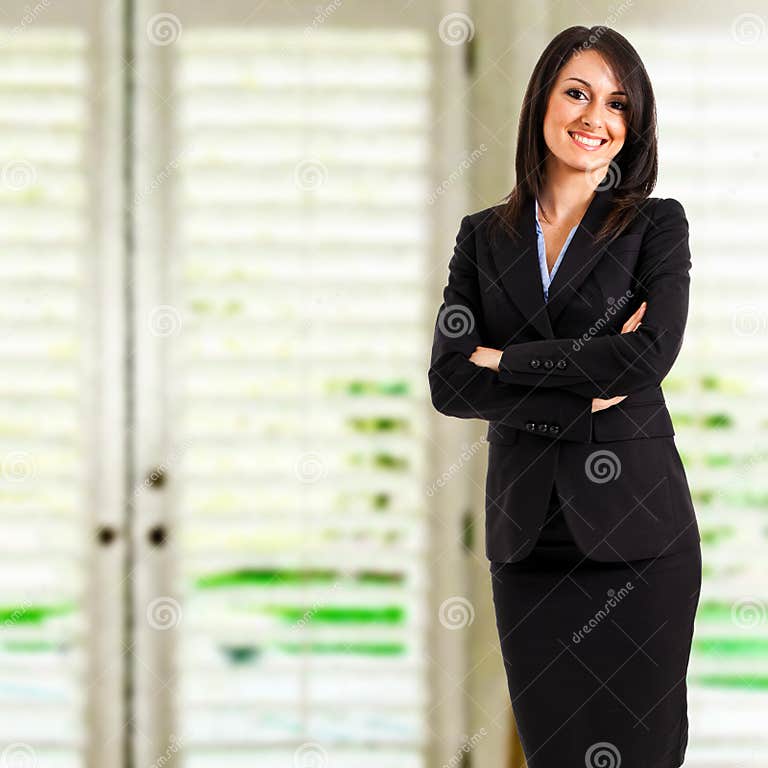 Female executive portrait stock image. Image of people - 22383745