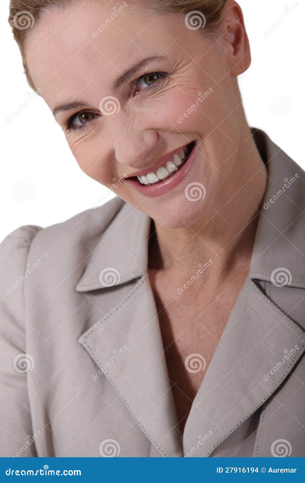 Female executive smiling stock photo. Image of communication - 27916194