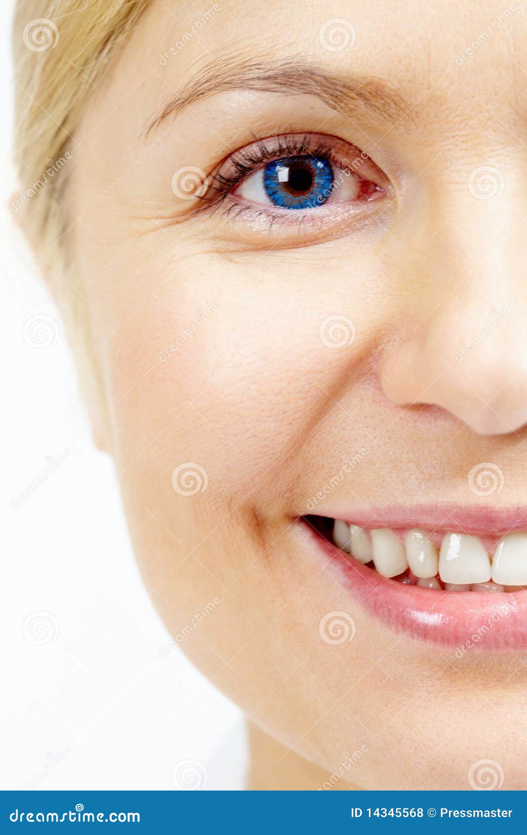 Female face stock photo. Image of isolation, blonde, lifestyle - 14345568