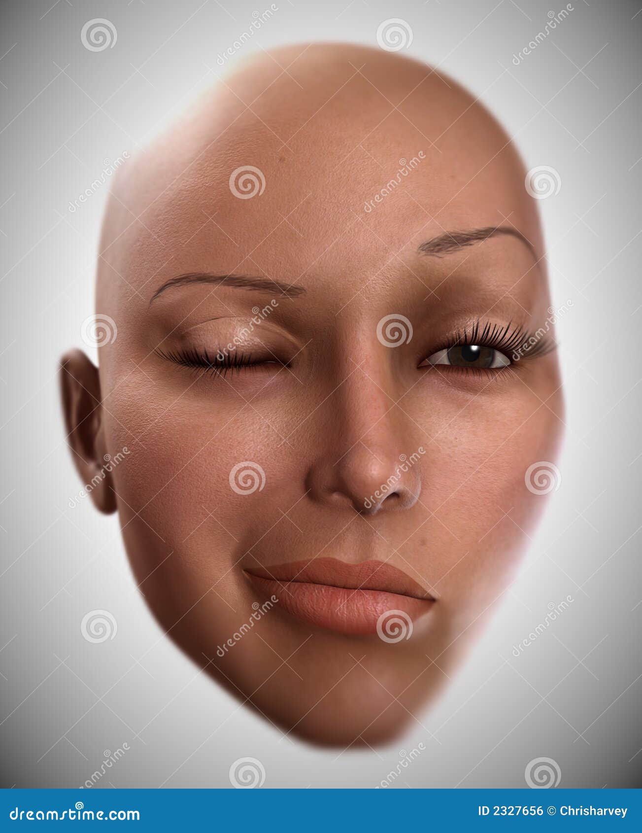 Female Face 3 stock photo. Image of expressive, beautiful - 2327656