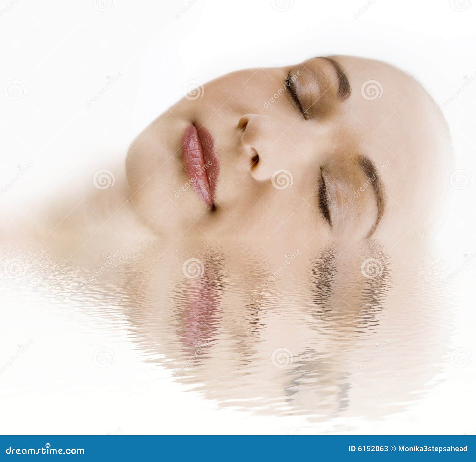 Face Reflections In Water