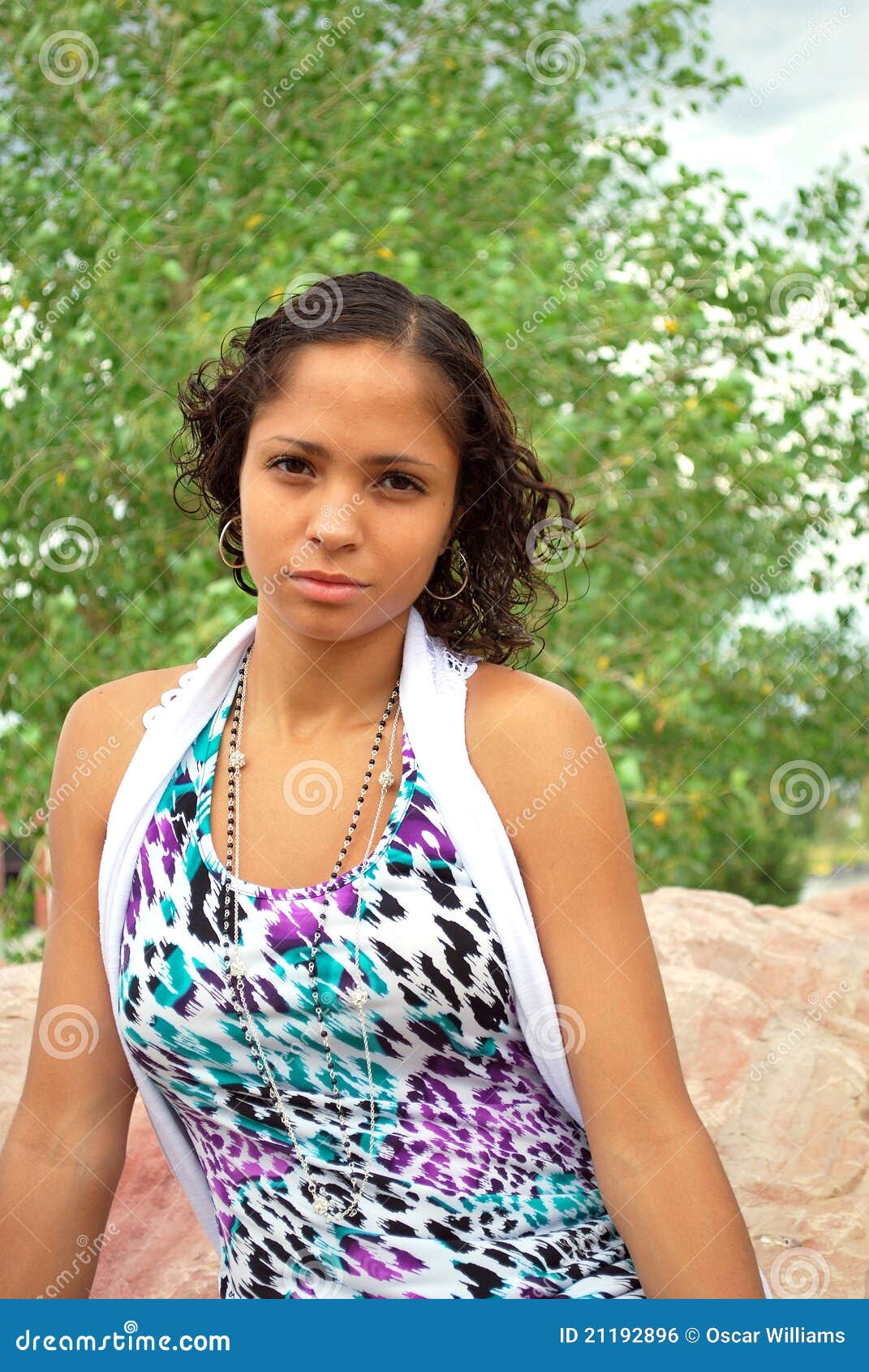 Female fashion model. stock photo. Image of portrait - 21192896