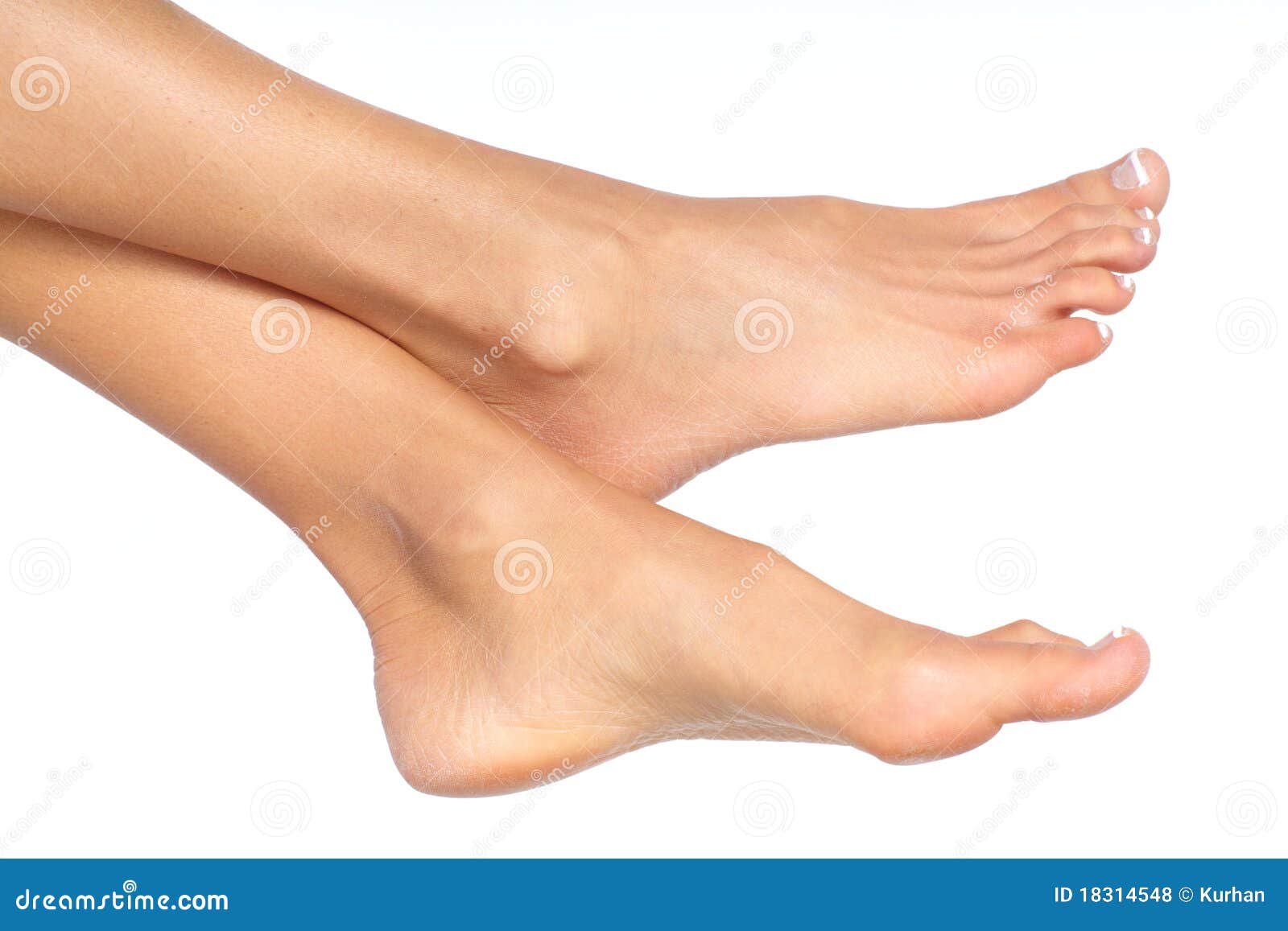 Female feet stock photo. Image of isolated, girl, female - 18314548