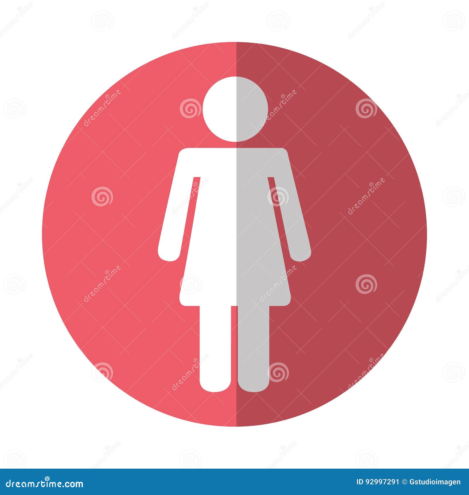 Female Figure Isolated Icon Stock Vector - Illustration of anatomical ...