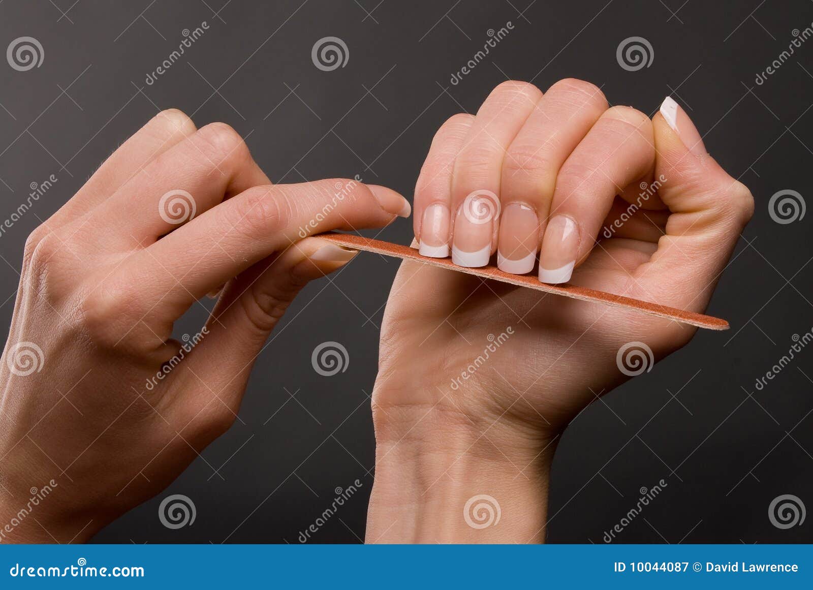 Female filing nails stock image. Image of filing, cosmetics - 10044087