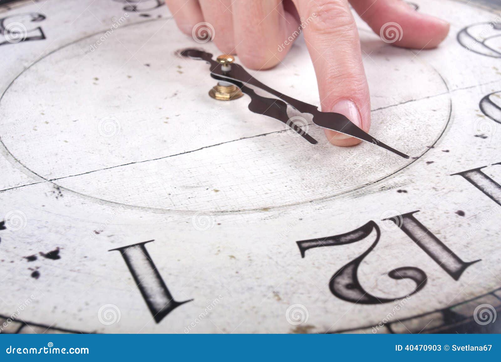 Female Finger Changes Time Clock Photos - Free & Royalty-Free Stock ...