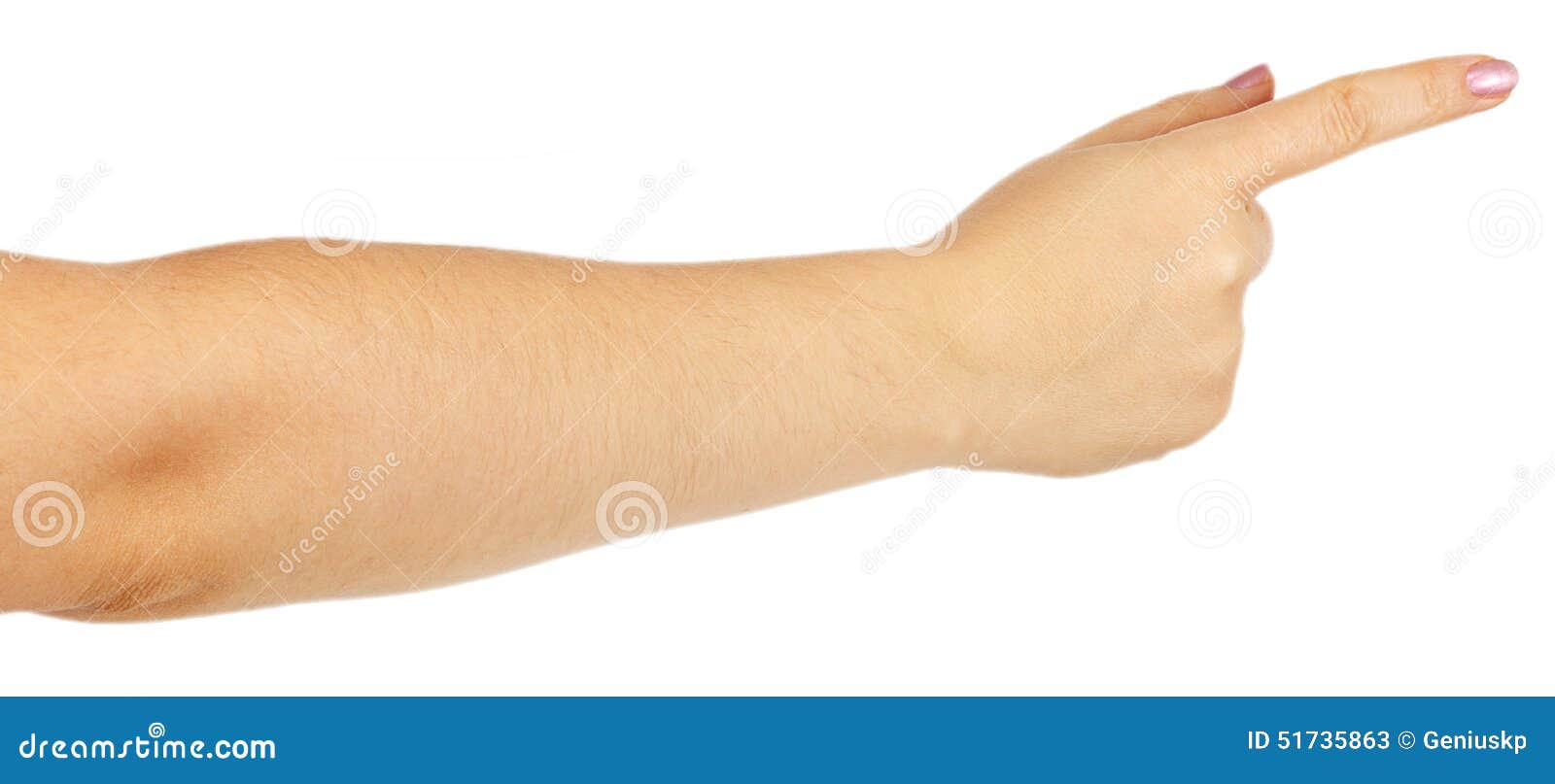Female finger point stock image. Image of female, point - 51735863